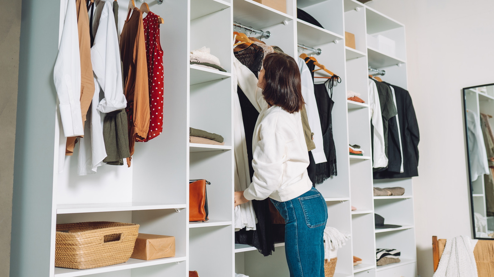 13 IKEA BRIMNES Hacks For An Organized Wardrobe Without Much Space