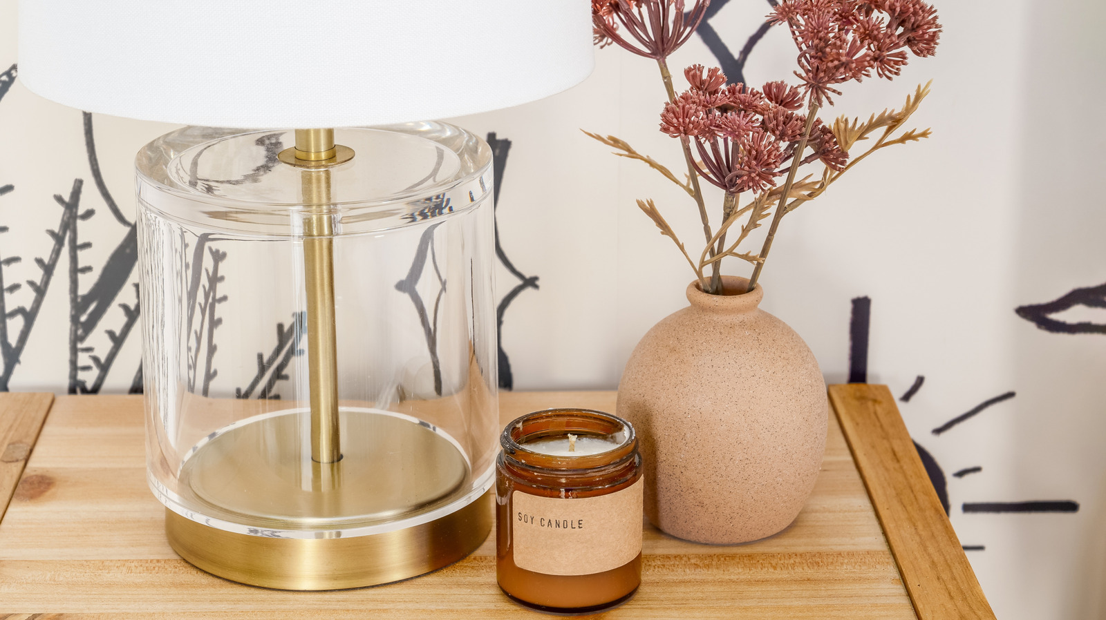 15 Items That Will Look Stunning Inside Your Fillable Glass Lamp