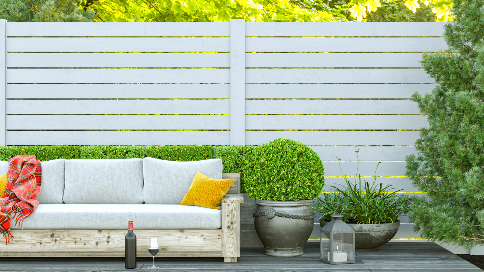Horizontal Privacy Fence Ideas 60 Gorgeous Fence Ideas And Designs