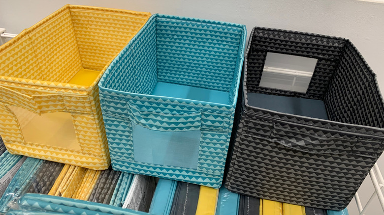 8 Simply Genius Ways To Use Dollar Tree Fabric Storage Bins To Organize ...