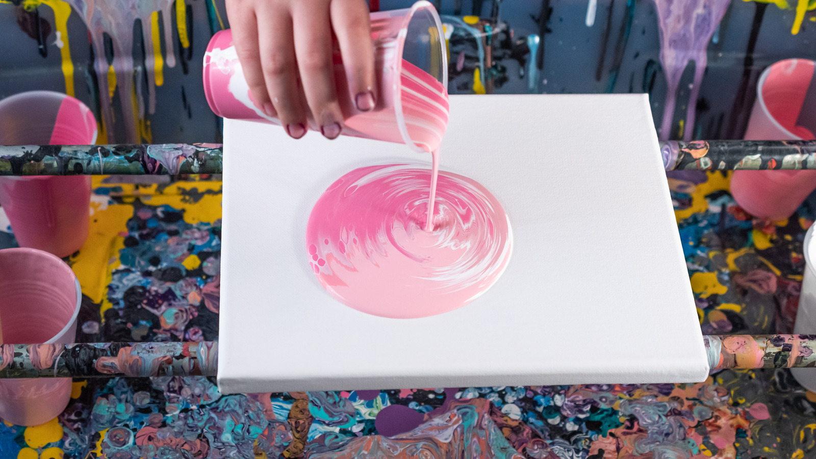 Acrylic Pours: The Easy And Cheap Way To Make Custom Art