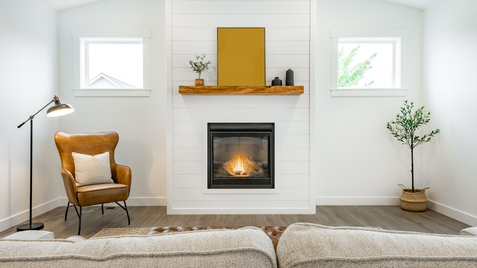 Add Hidden Storage To Your Fireplace With This Genius Space-Saving DIY