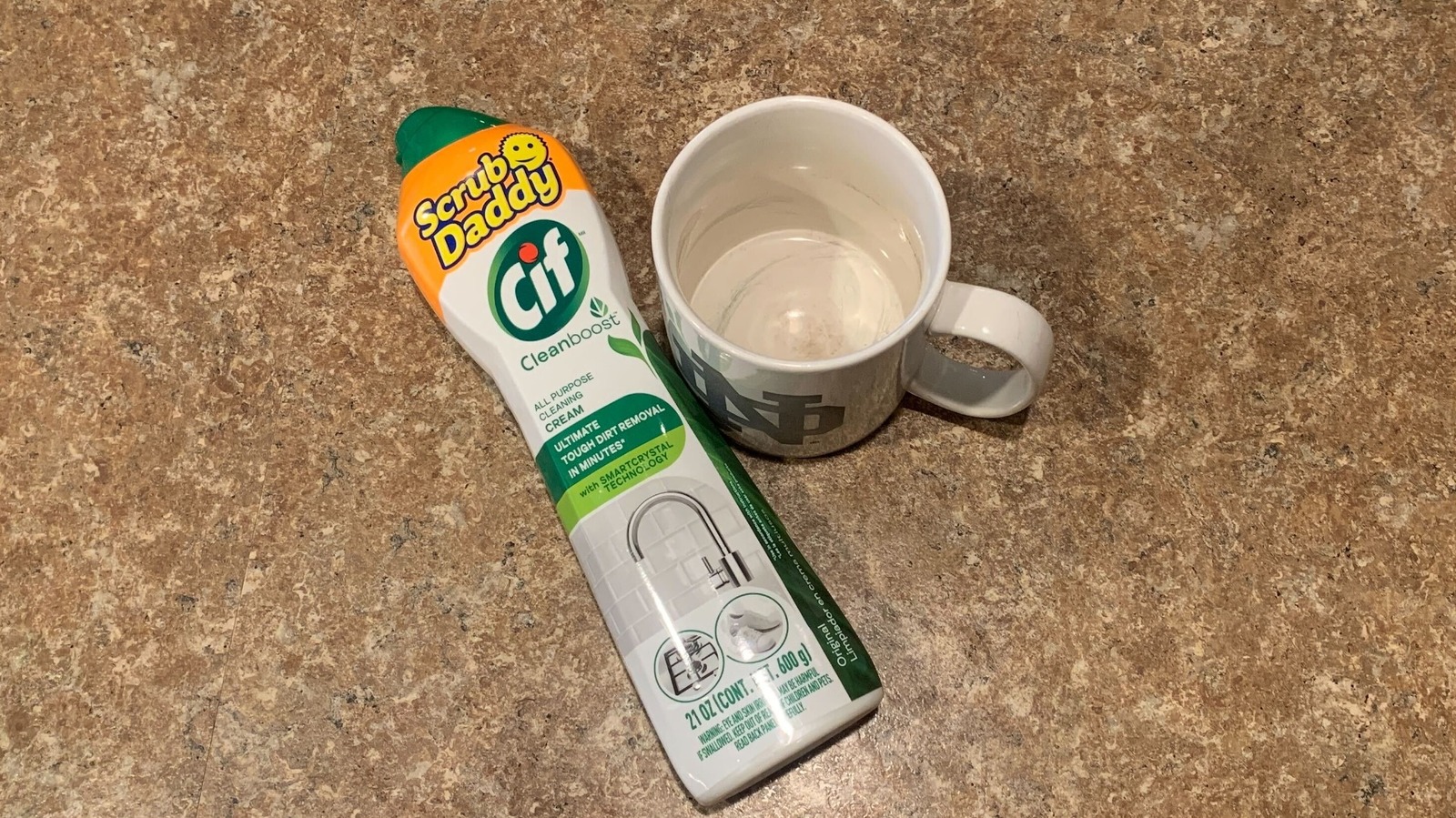 Hard Water Stains Vs Scrub Daddy Cif. We Found Out Which One Is Tougher
