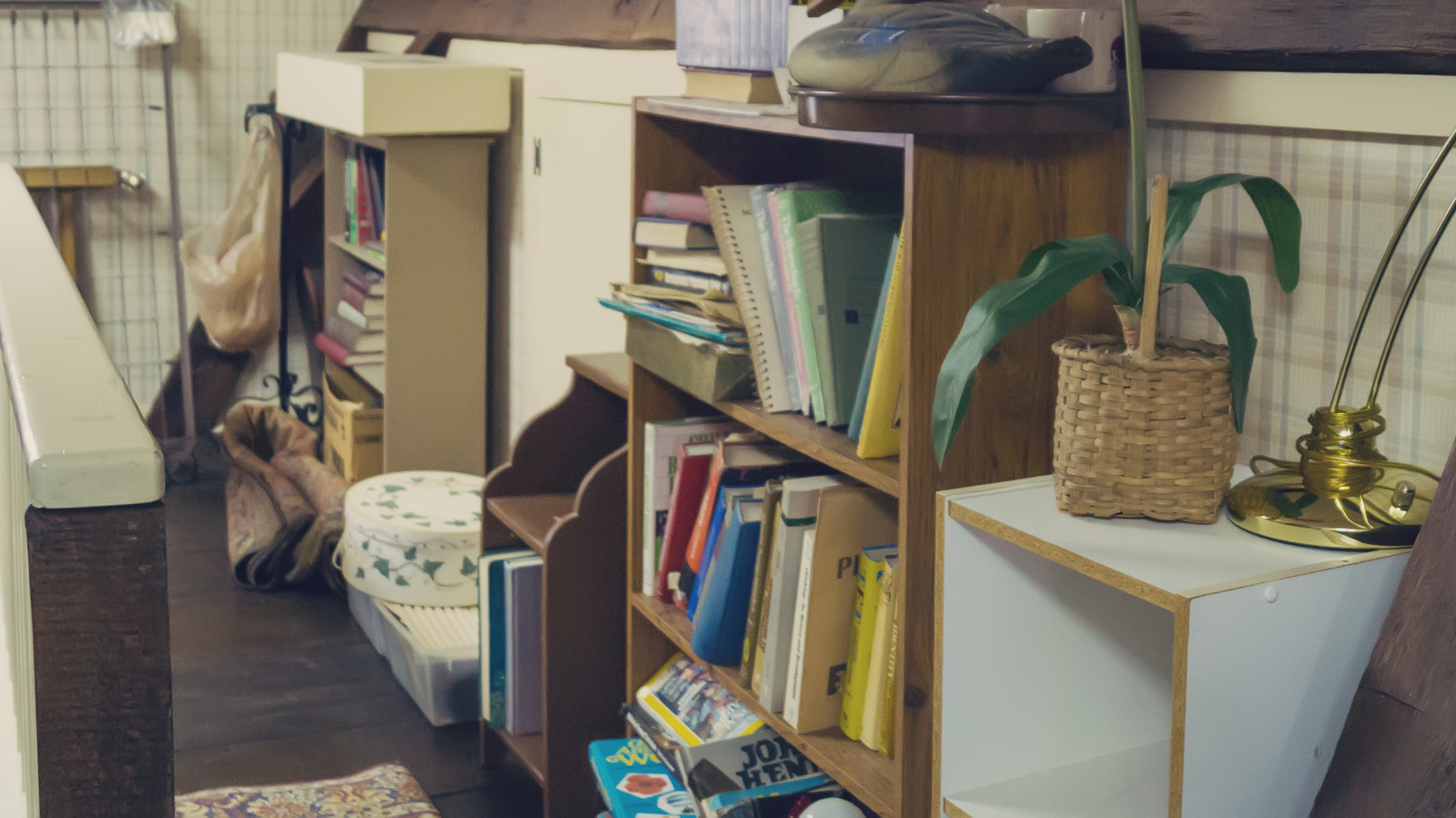 Consider These Upcycle Ideas Before Tossing An Old Bookcase