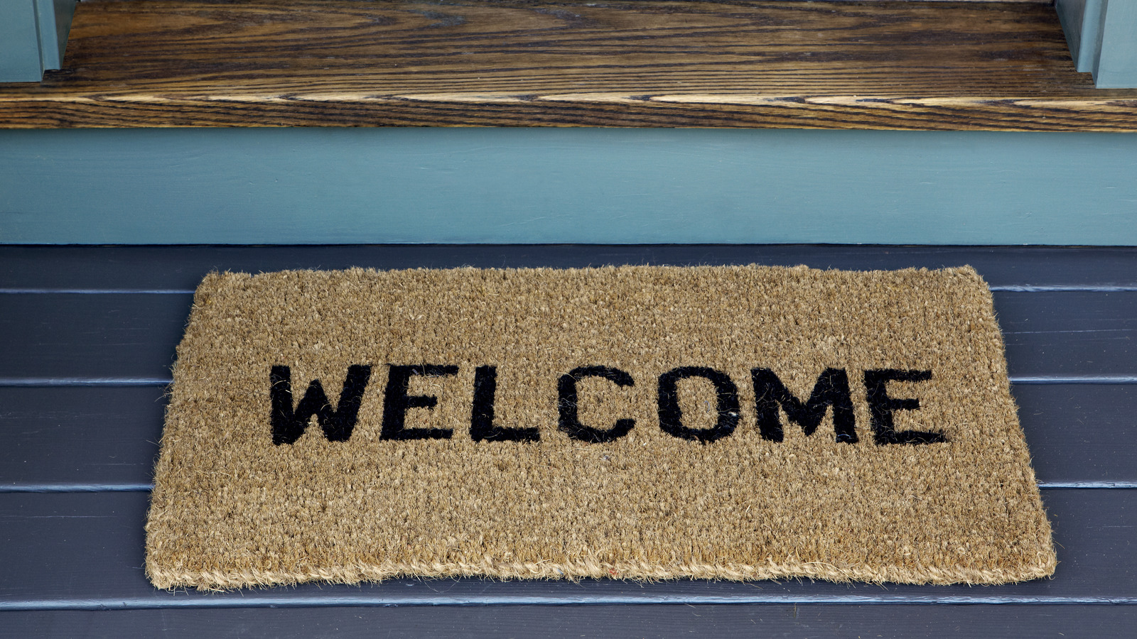 Create Seasonal Welcome Mats For Cheap With These Dollar Tree DIYs