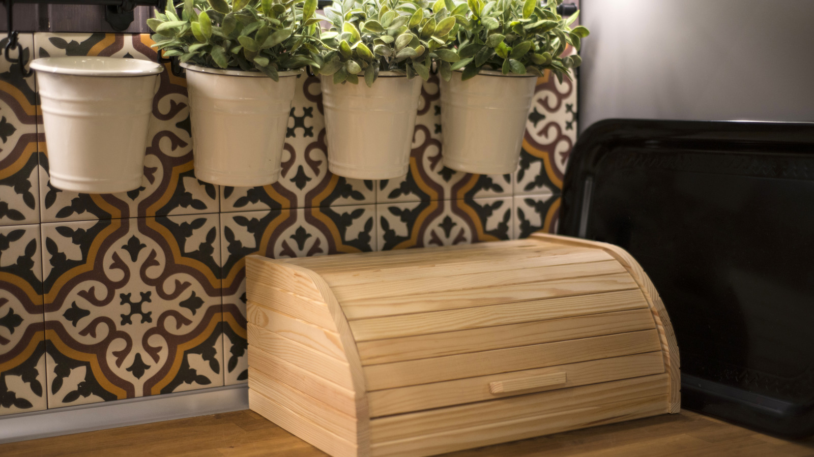 Declutter Crowded Countertops With A Clever Breadbox DIY