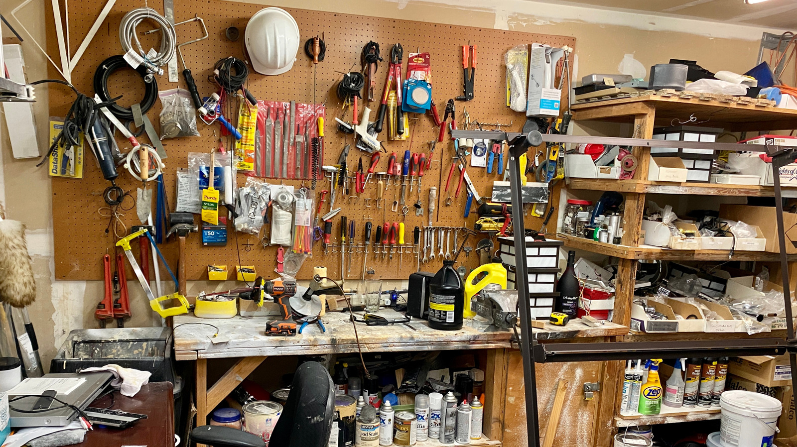 Declutter Your Garage Workbench With A DIY Glue Caddy