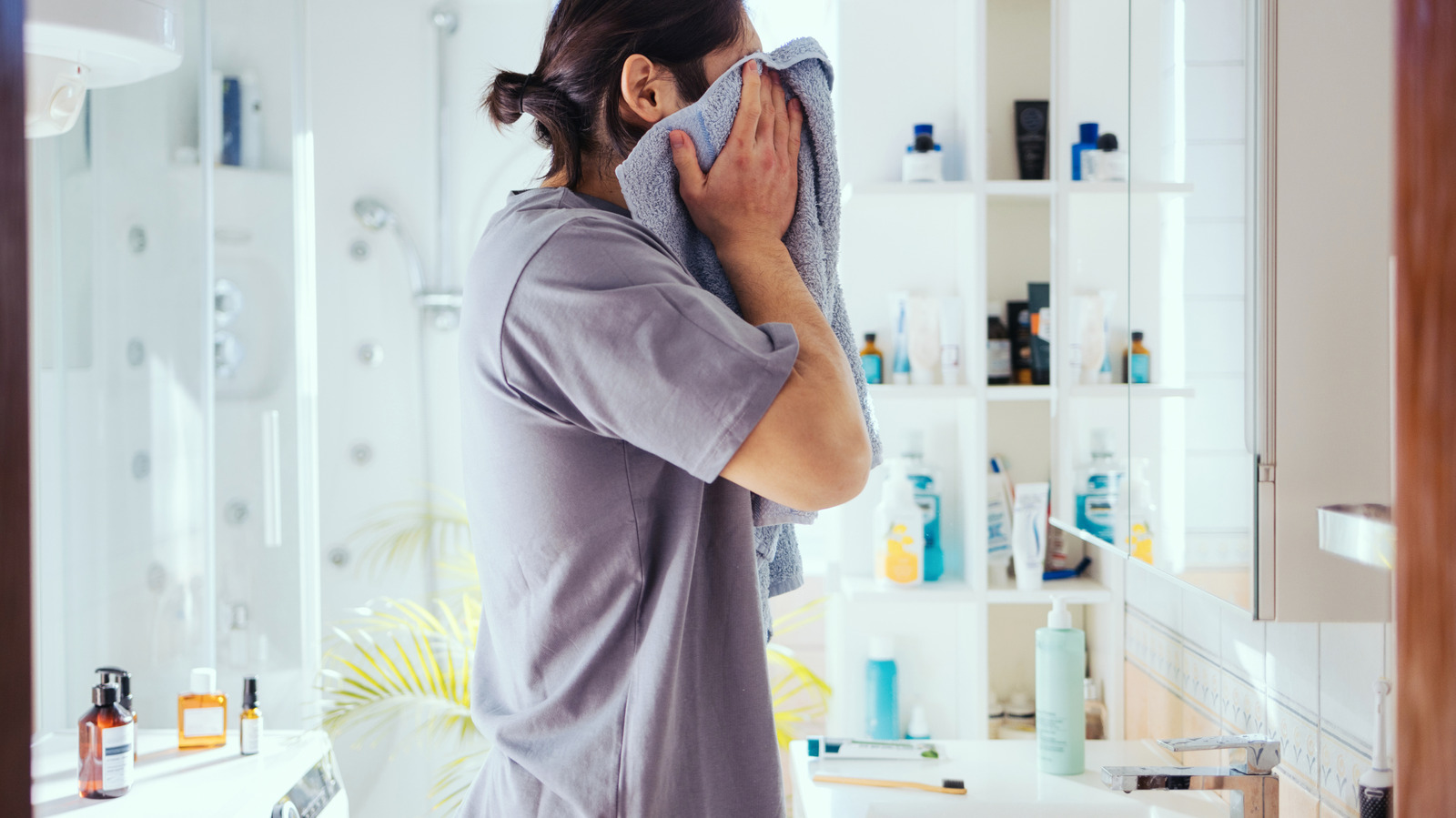 Ditch Bathroom Clutter: Amazon Has An Industrial-Style Solution For ...