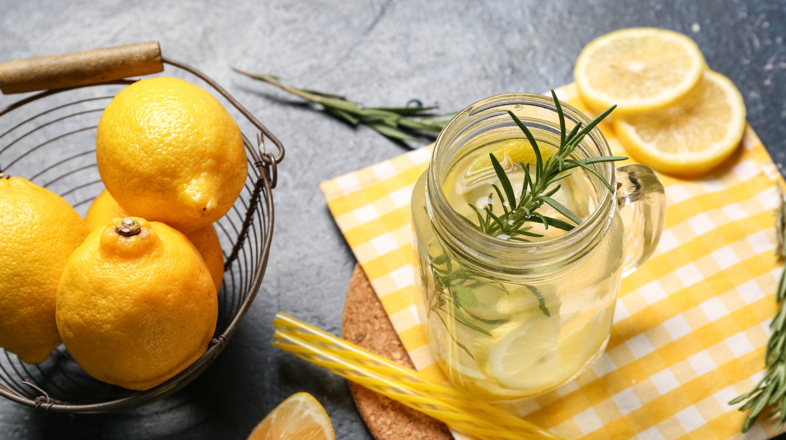 DIY A Bright Lemon Mason Jar Centerpiece With A Few Affordable Supplies