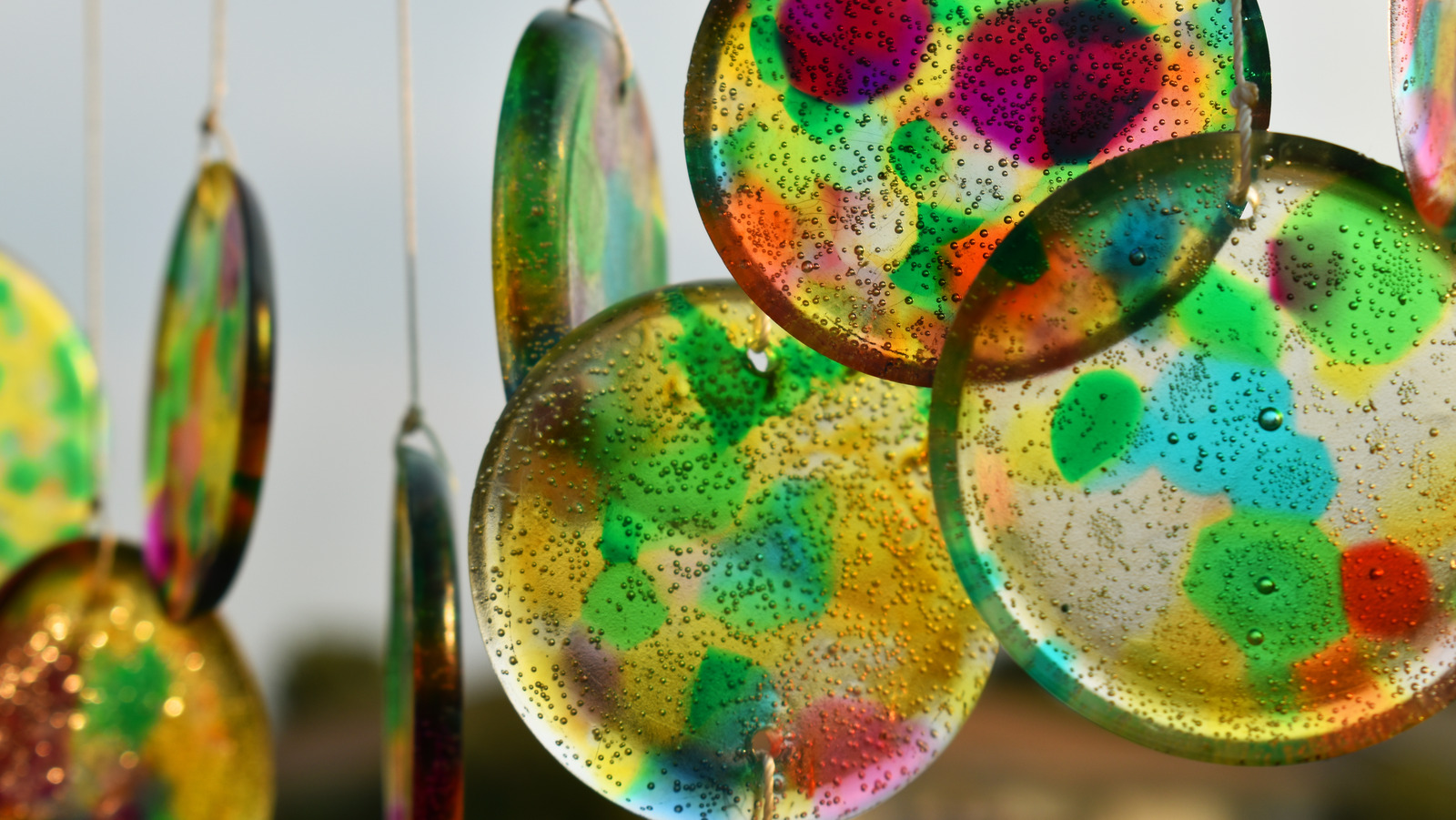 DIY A Stunning & Colorful Sun Catcher From Simple Dollar Tree Items
