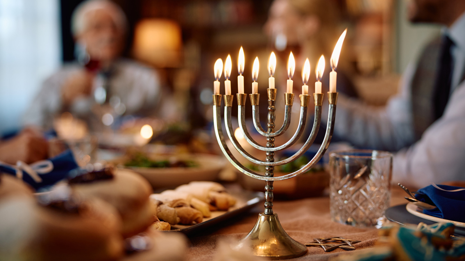 DIY The Cutest Menorah Drip Tray For Hanukkah With A Few Items Found At ...