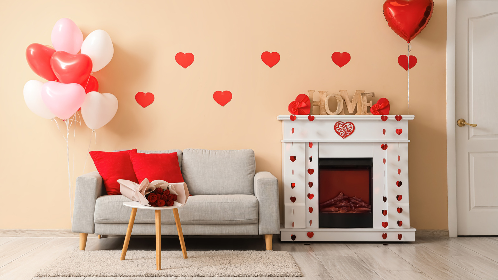 DIY A Valentine's Day Candy Heart Garland Using Dollar Tree Pool Noodles