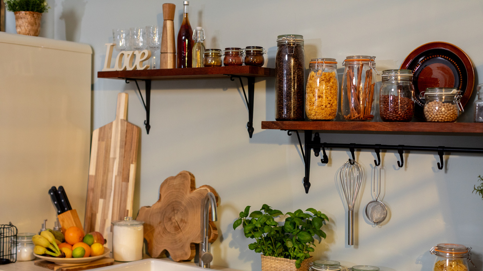 Turn Dollar Tree Wire Baskets & An Old Table Leg Into Stylish DIY Storage