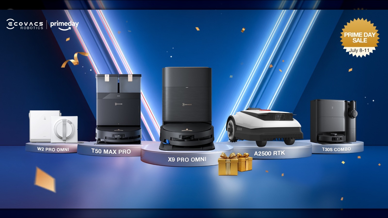 Effortlessly Clean Your Home And Mow Your Lawn With ECOVACS Robotics
