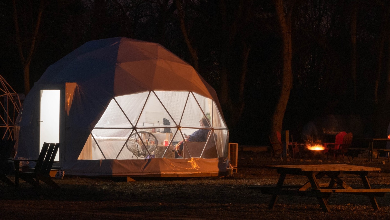 Geodomes Are A Garden Trend That Allows You To Sleep Under The Stars