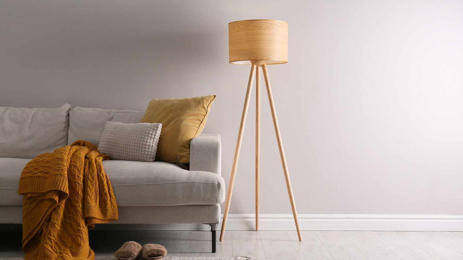 Get The Look Of A Trendy Pottery Barn Floor Lamp For Less With This ...