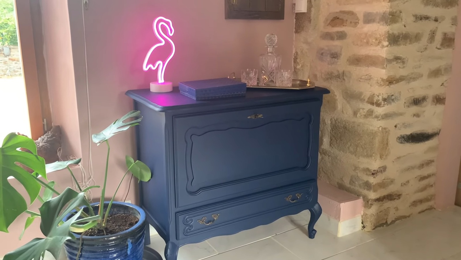 Give An Old Cabinet New Life With An At-Home Bar Flip