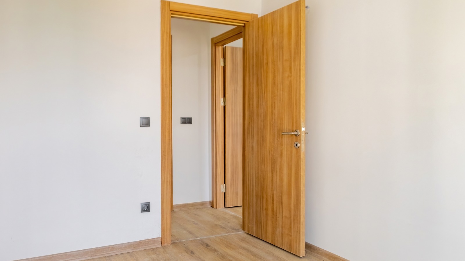 Give Outdated Flat Doors A Fresh New Look With This Easy DIY