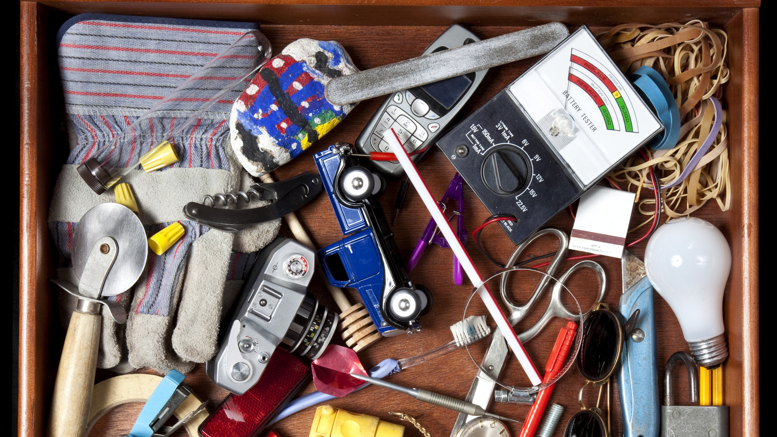 Give Your Junk Drawer A Major Overhaul With A 3 Tiered Organizing Solution