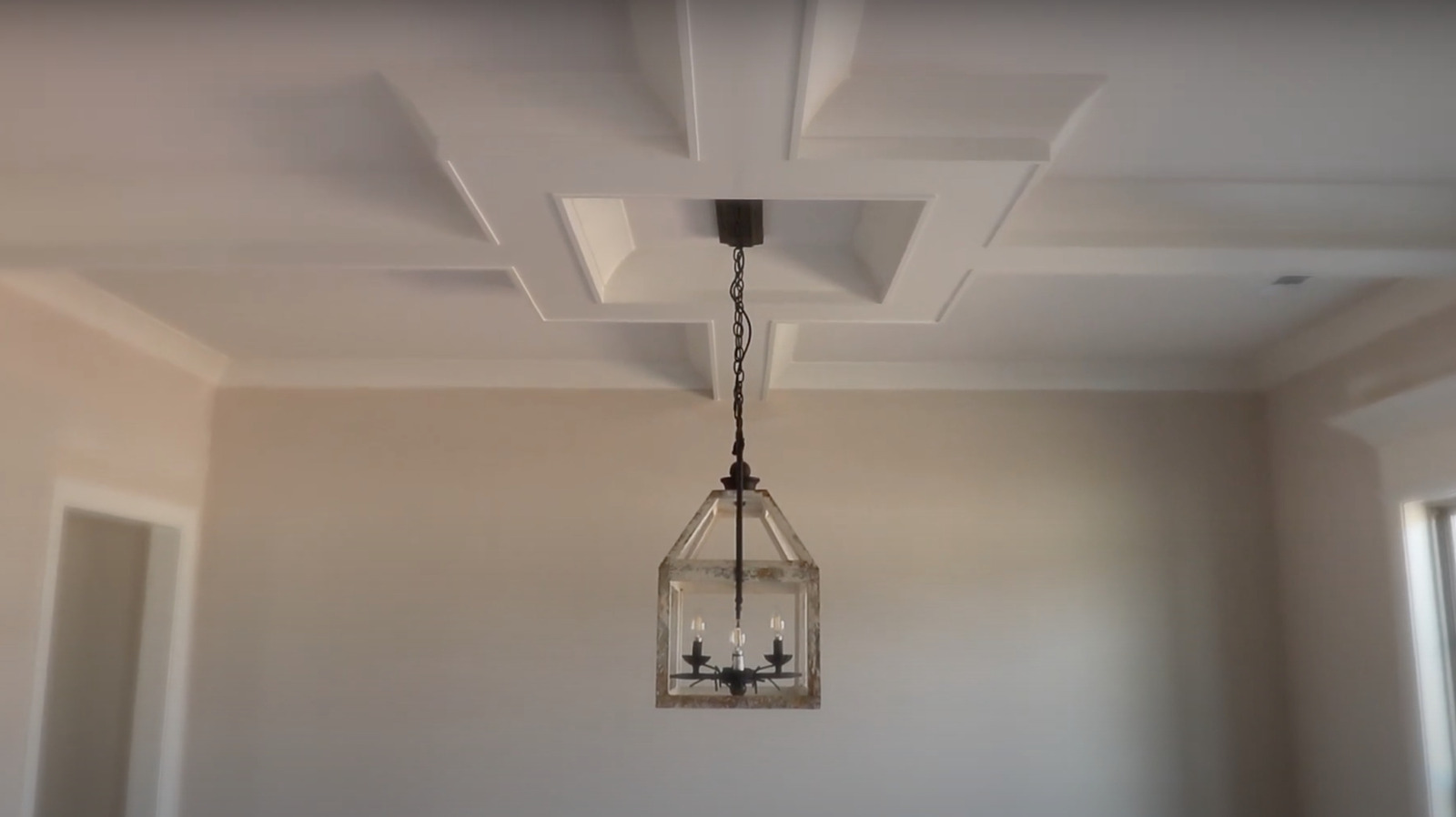 Here's How To Make Paneled Ceilings Work In Your Space