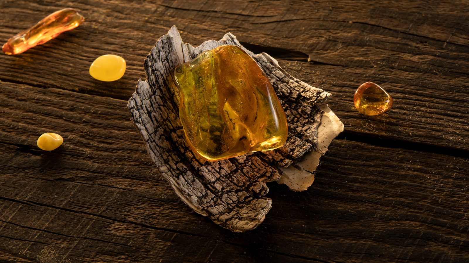 Here's Where You Should Place Amber Stones In Your Home