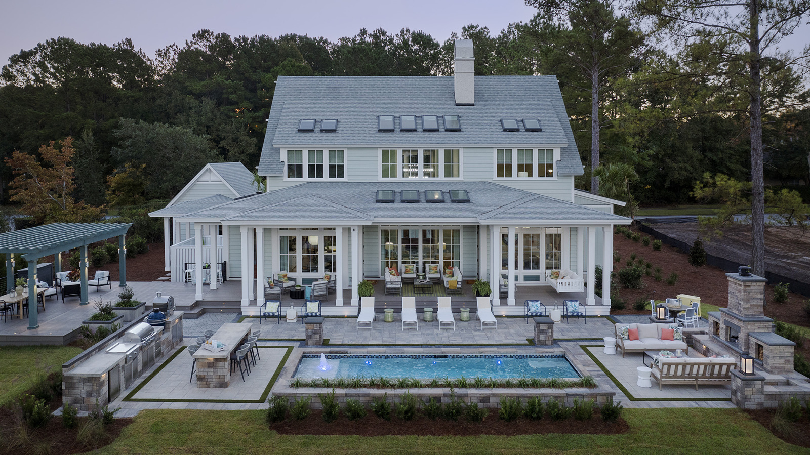 HGTV's 2025 Dream Home Embodies A Country Club Chic Design
