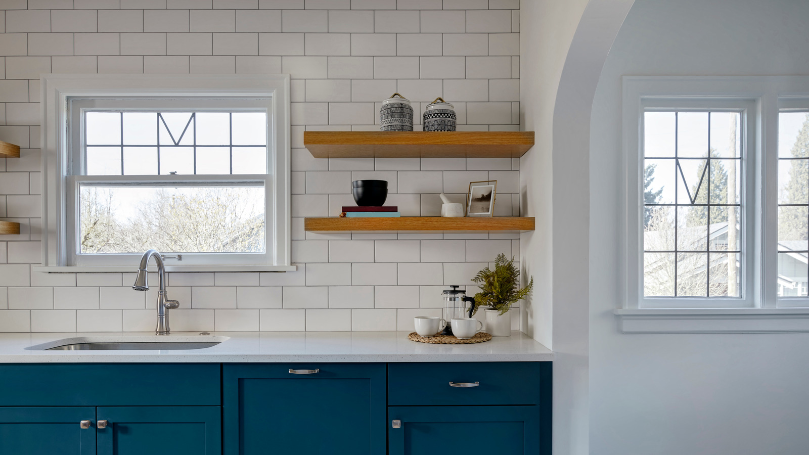 HGTV's Christina Hall's Design Trick Makes Your Kitchen Look So Much Bigger