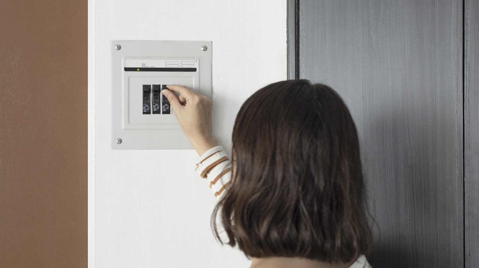 Hide Electrical Panel Eyesores With A Clever Accent Wall Idea