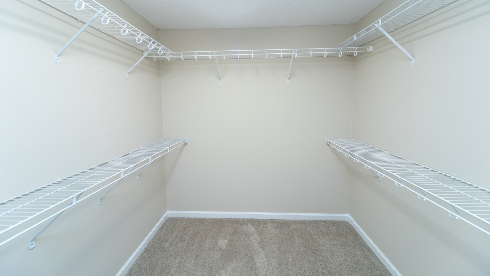 Hide Ugly Wire Shelves To Create A Lovely Closet Aesthetic With This DIY