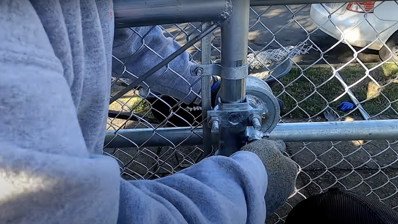 How To Add A Sliding Chain Link Fence Gate To Protect Your Home
