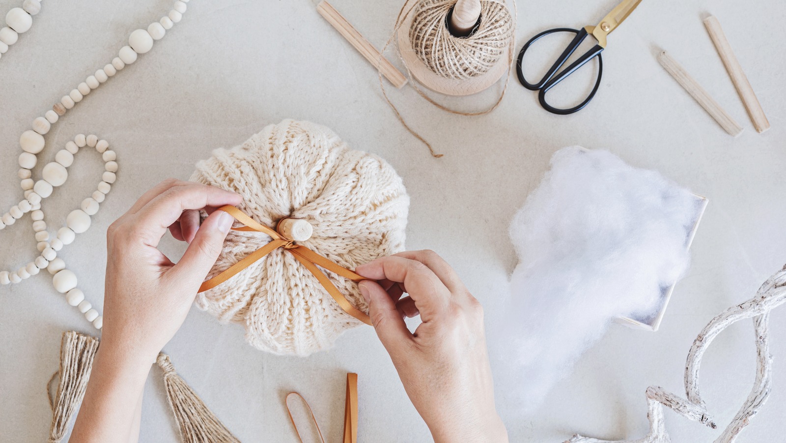 How To DIY Adorable Sweater Pumpkins On A Budget This Fall