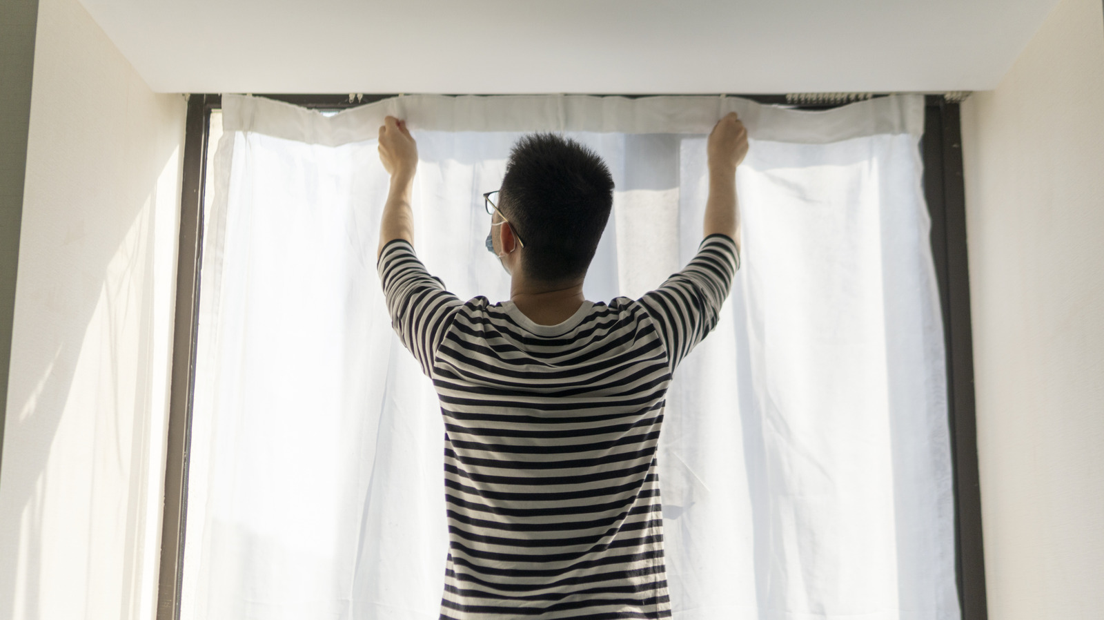 How To DIY Install A Ceiling-Mounted Curtain Track For A Clean Luxury Look