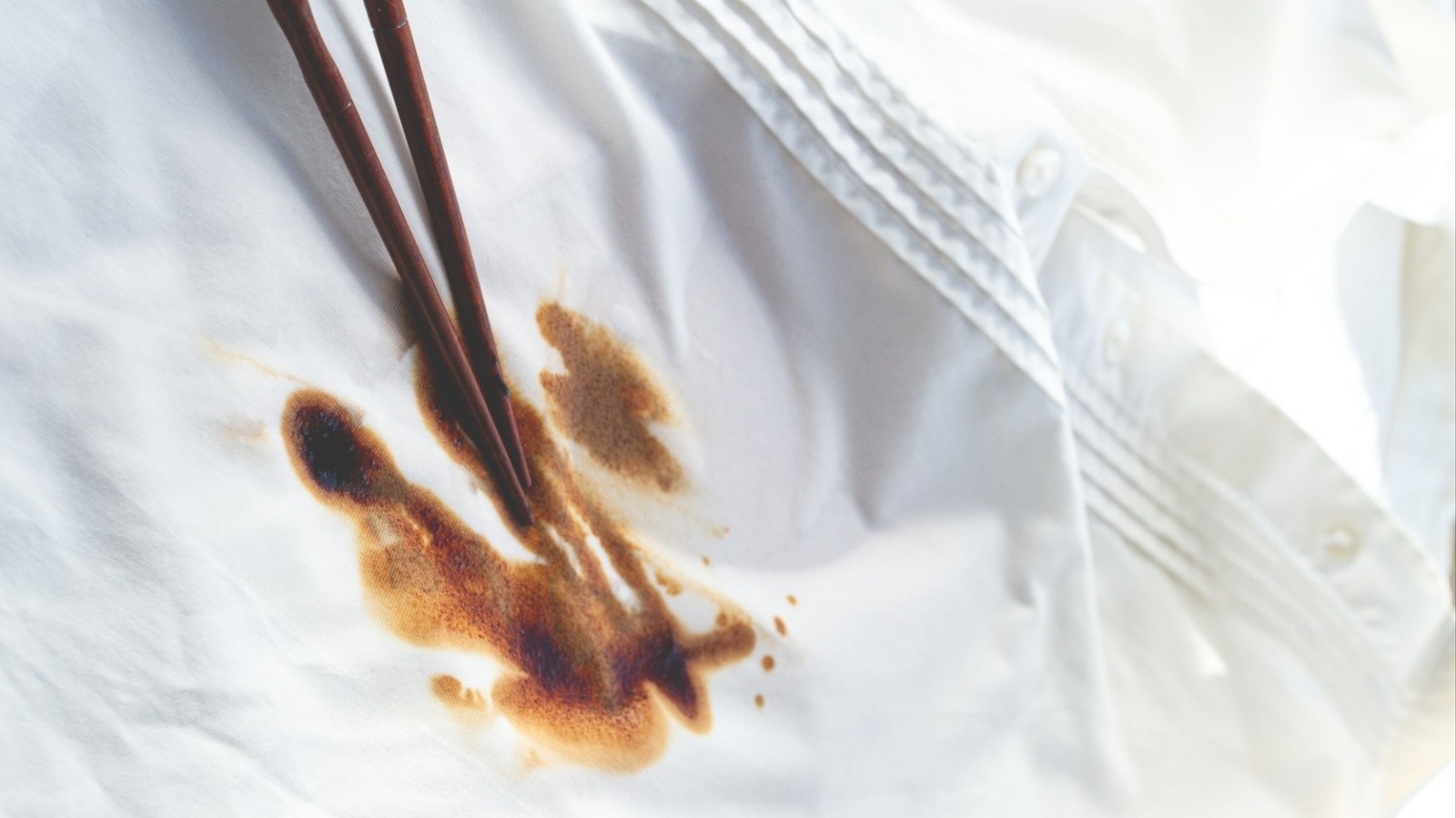 How To Remove Pesky Soy Sauce Stains From Your Clothes