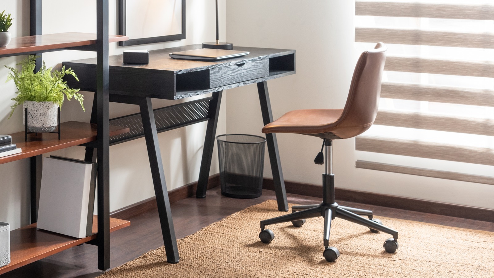 How To Tuck Away A Desk For The Perfect Hidden Home Office