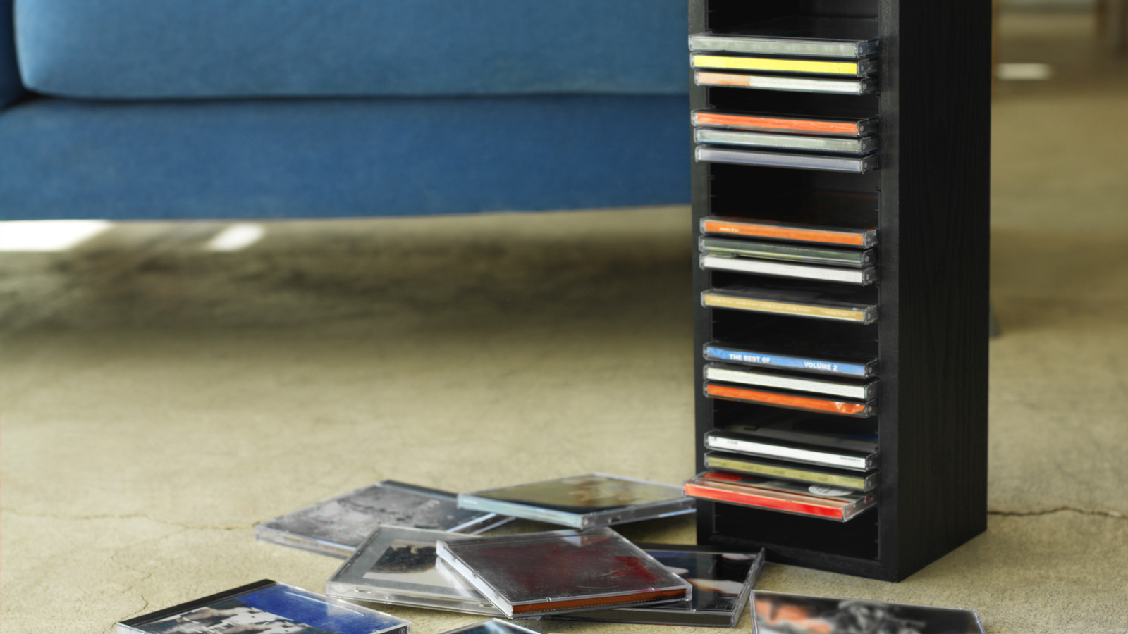 How To Upcycle An Old DVD Rack Into An Adorable Planter