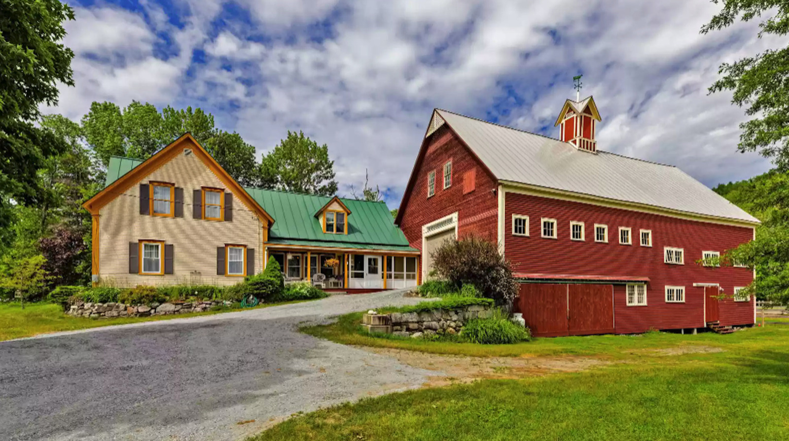 Inside A $450K Vermont Farmhouse That's Right Out Of A Hallmark Movie