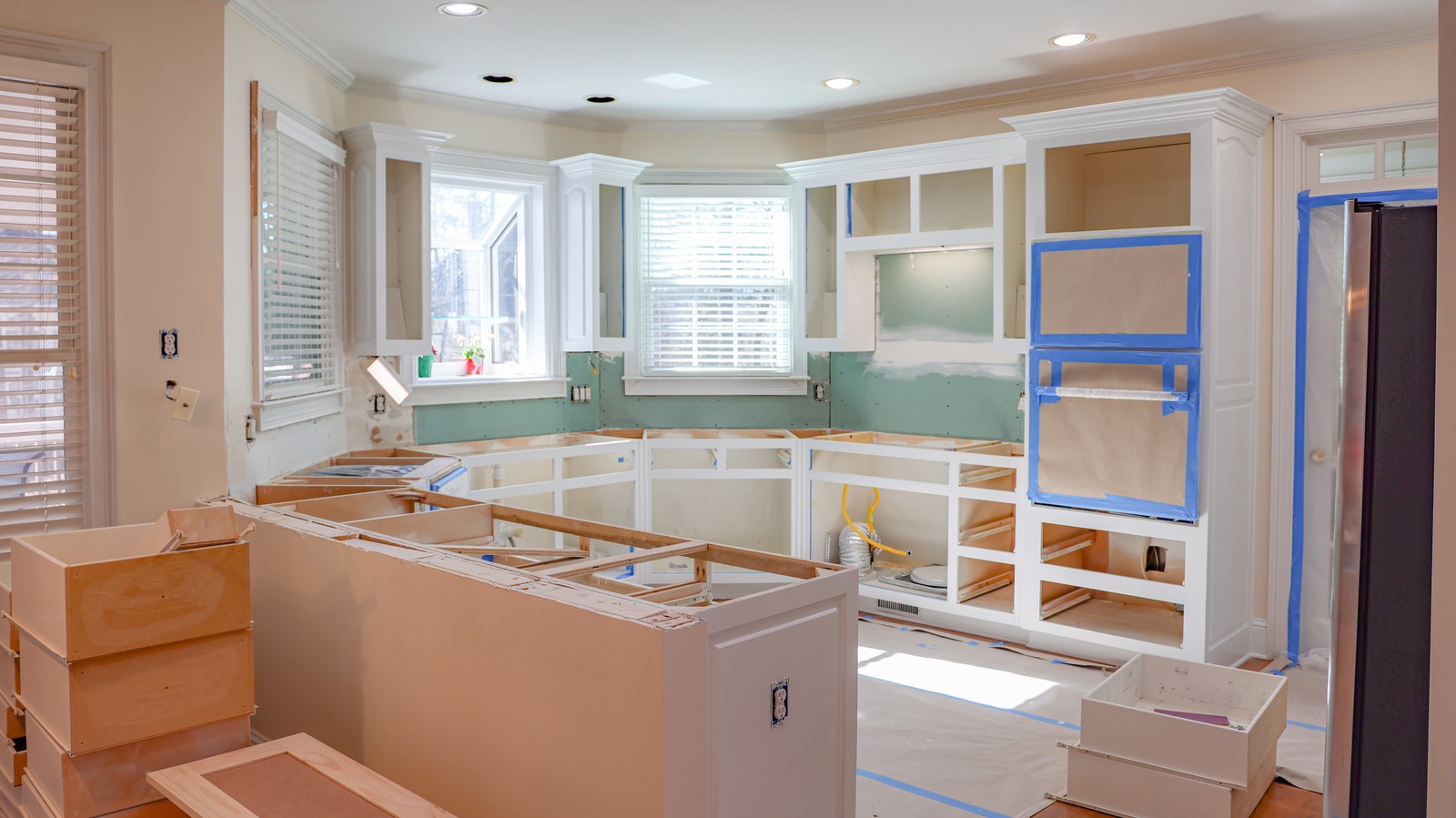 Is It Better To Paint Your Walls Before Or After Installing New ... Is It Better To Paint Your Walls Before Or After Installing New ...