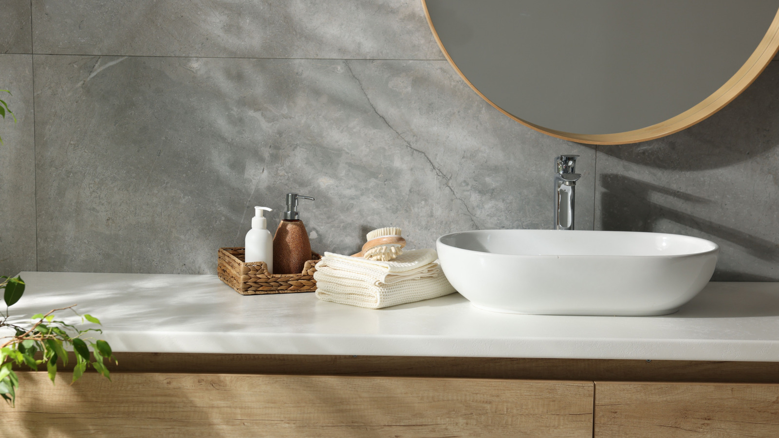 Move This Kitchen Essential To The Bathroom For More Countertop Space