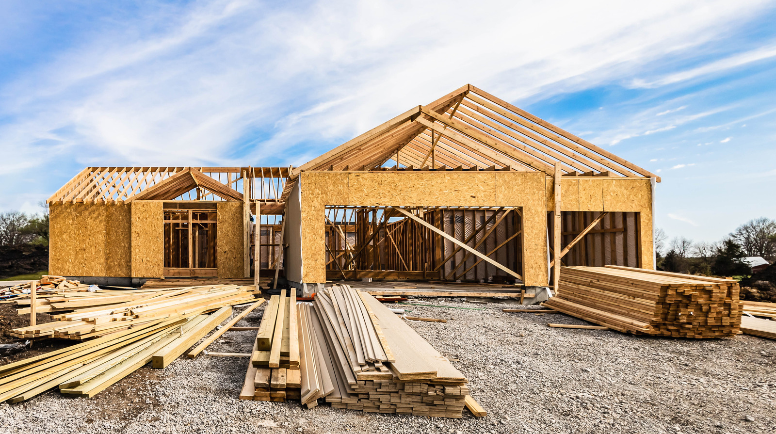 New Homes Are Being Built At A Fast Clip In Certain US Cities