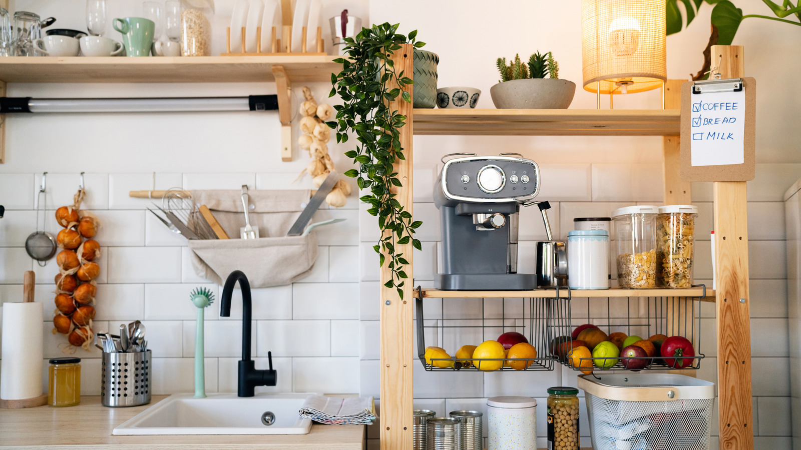 No Need For A Microwave There: Reclaim This Kitchen Shelf For Decor And ...