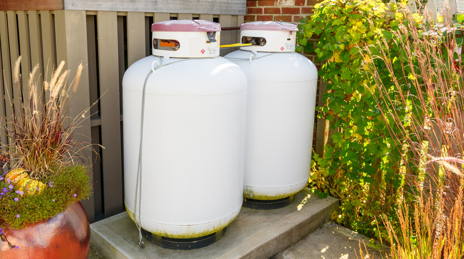 Hide An Unsightly Propane Tank With A DIY Fence Idea
