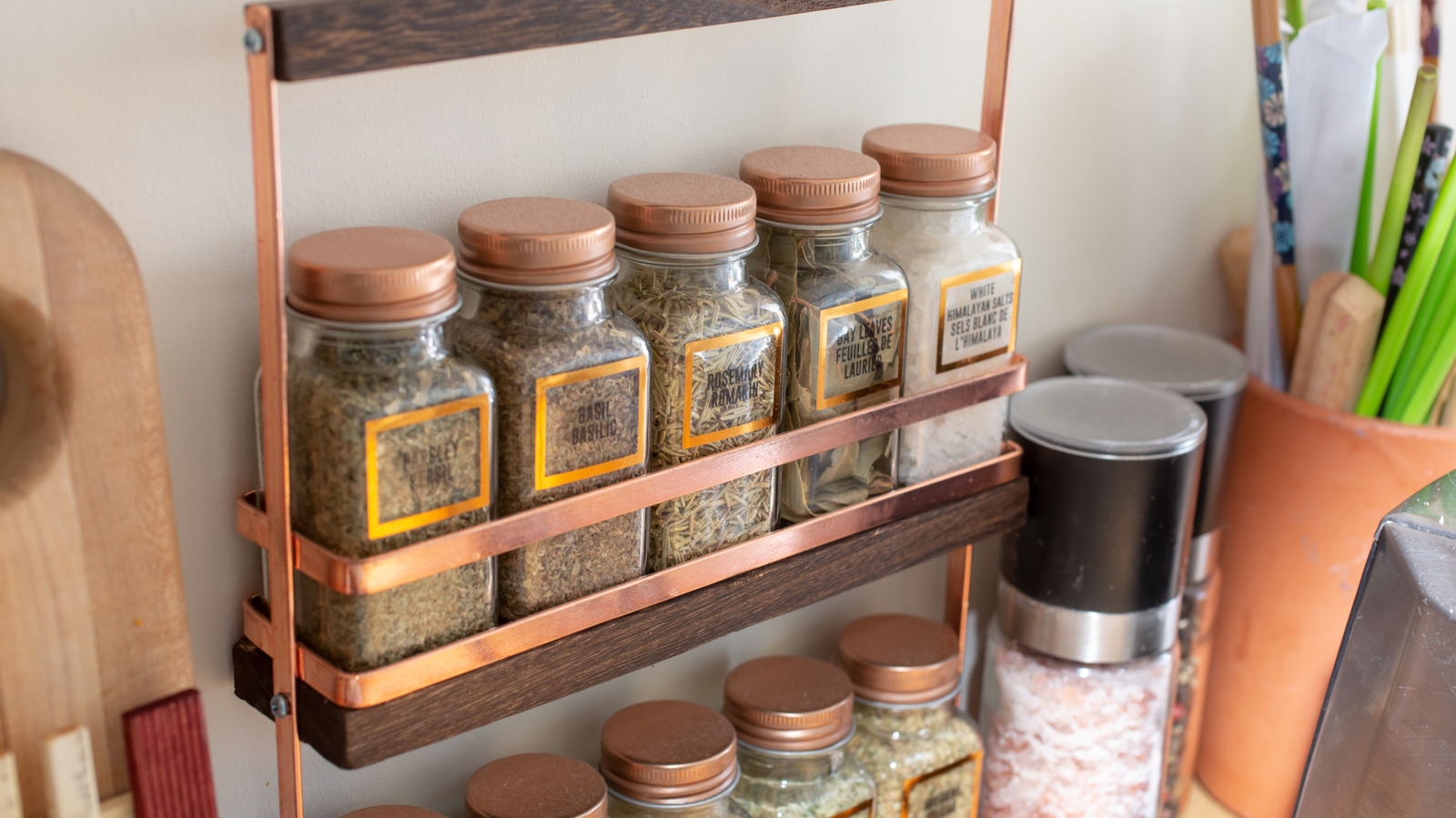 Repurpose A Vintage Stamp Holder Into The Perfect Spice Storage For ...