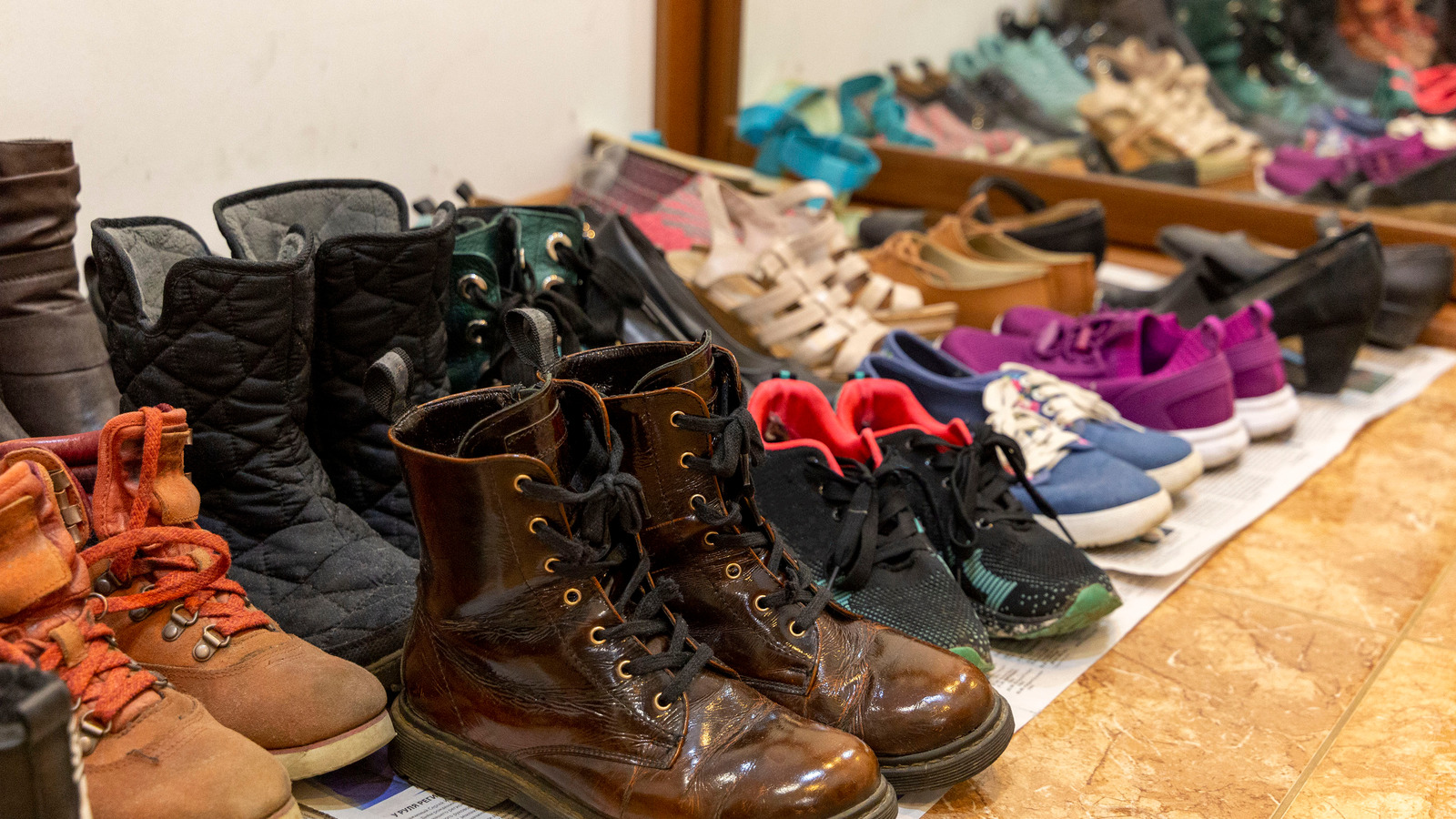 Someone Made A Shoe Rack Out Of An Old Fan. Don't Do That. Do This Instead