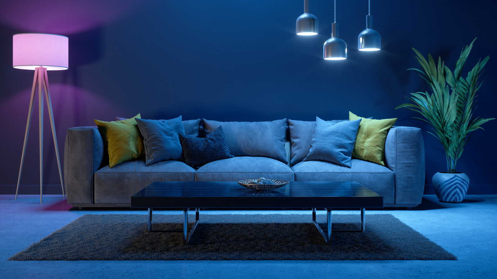Step Up The Color Drenching Home Design Trend With Something Even More Bold