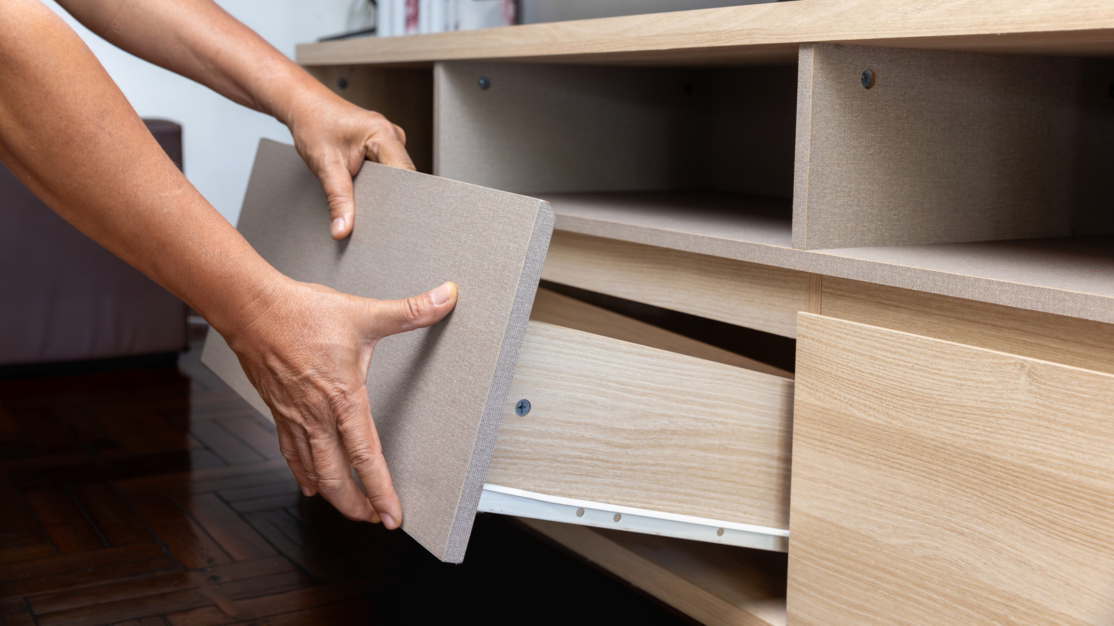 The Bathroom Staple That'll Help You Quickly Fix A Stuck Drawer