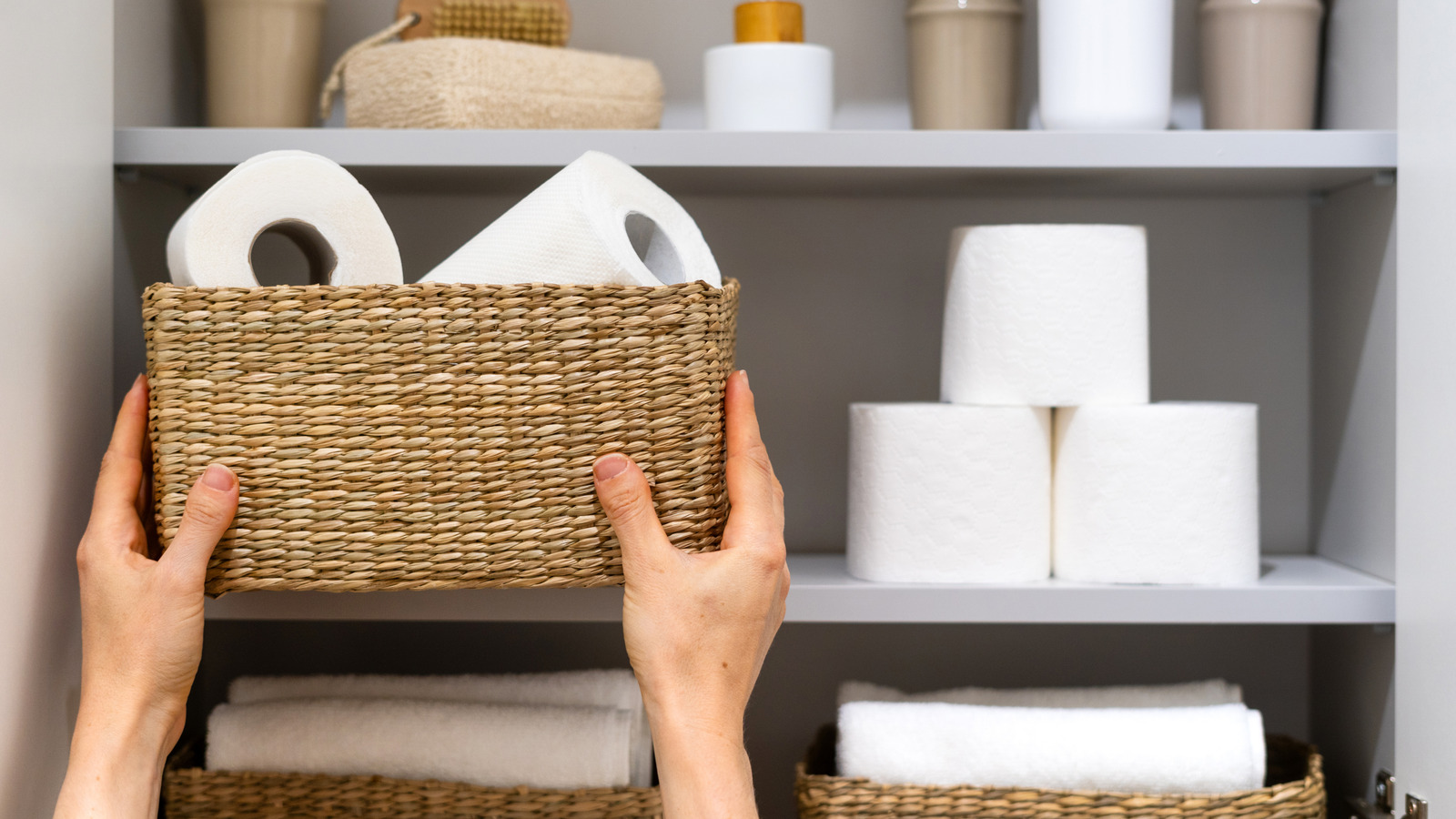 The Beautiful Toilet Paper Display Trick That Will Instantly Elevate ...