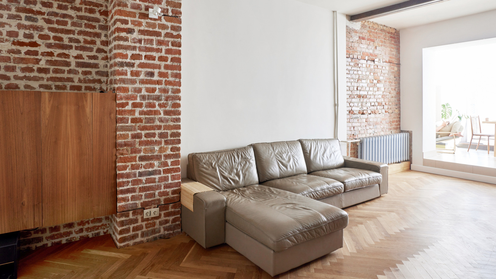 The Best Hack To Finish Drywall That Butts Up Against Exposed Brick