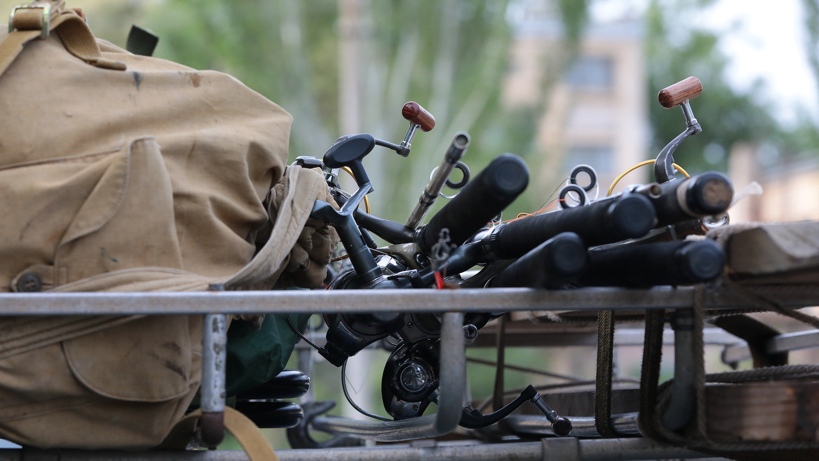 The Clever Pool Noodle Hack That Keeps Fishing Rods Neat And Tidy In ...