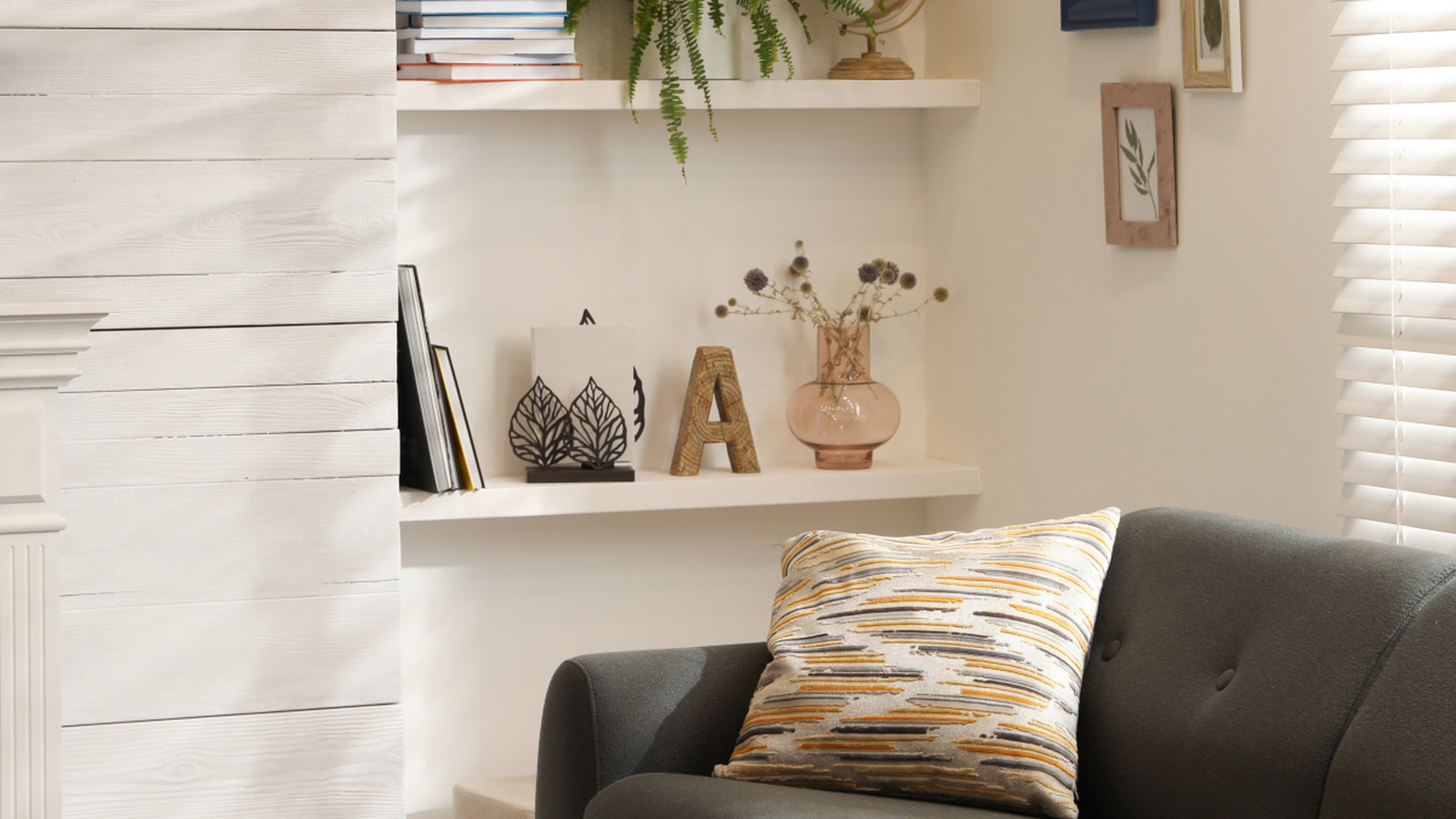 The Downsides Of Having Open Shelving In Your Living Room