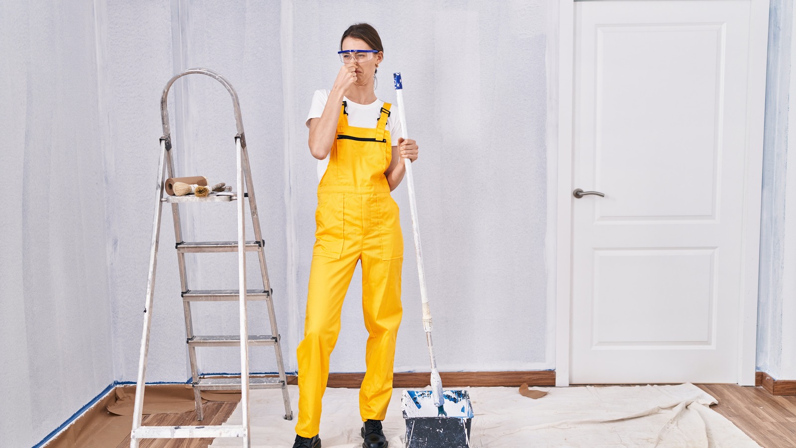 The Handy Product That'll Control The Overwhelming Odor Of Paint